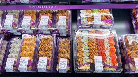 8 Grocery Store Chains That Actually Serve High Quality Sushi