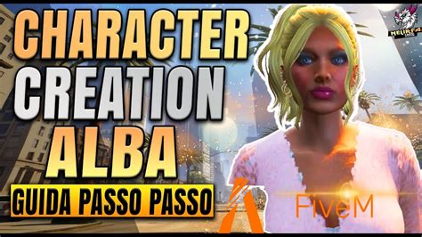 Gta 5 Fivem Female Character Creation Alba Youtube