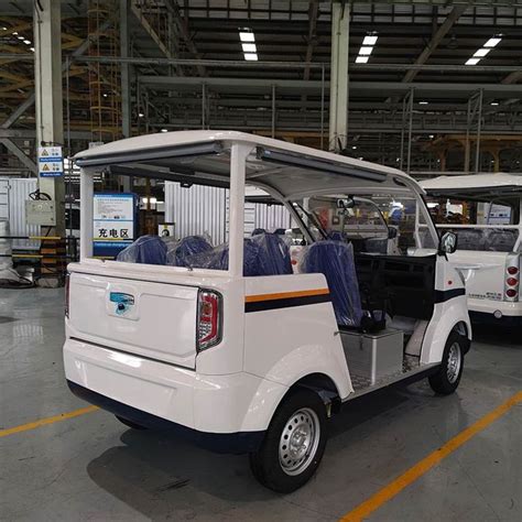 4座巡逻车 工厂巡查车 电动四轮治安巡 逻车 1台顶2台 五菱