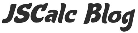 Best Online Calculators JSCalc Blog