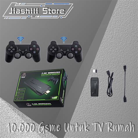 Jual Nirkabel M8 Konsol Game Hd Kompatibel Mendukung Output 4k Kompatibel Ps1 Mini Retro