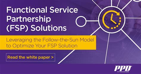 Ppd On Linkedin Follow The Sun Model With Fsp Partner Ppd Inc