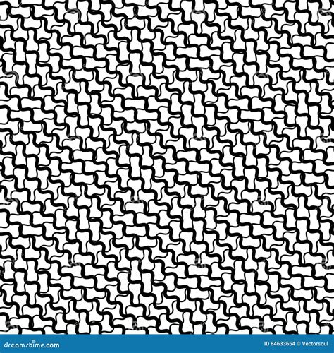 Mesh Grid With Intersecting Deformed Distorted Lines Seamless Stock Vector Illustration Of