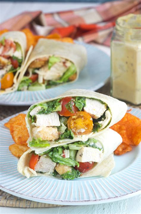 Chicken Caesar Salad Wrap The Suburban Soapbox
