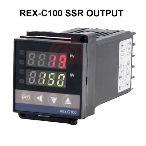 Jual Rex C100 Ssr 999c Dual Digital Pid Temperature Controller Output Led With Multi Range Input