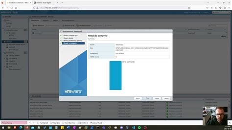 Configure Esx Server Storage Openfiler Iscsi Nfs Server Youtube