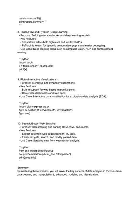 start data analysis right python libraries you need to know docx