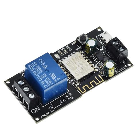 Sinilink Wifi Mobile Phone Remote Control Relay Module Dc6v~36v Smart