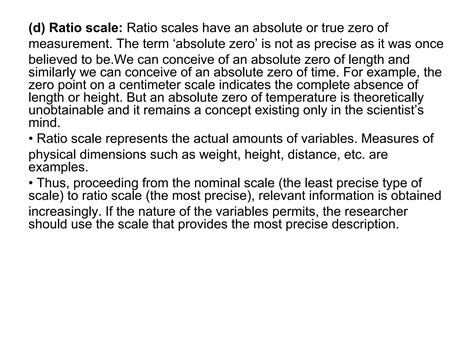 Measurement And Scaling Ppt