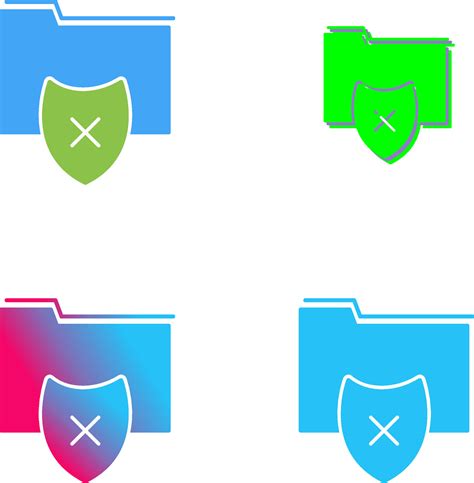 Vulnerable Folder Icon Design 45560277 Vector Art At Vecteezy