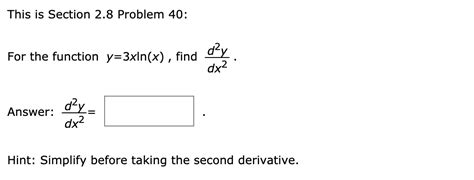 solved this is section 2 8 problem 28 for the function