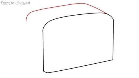 How To Draw A Toaster Step By Step Easy Phase