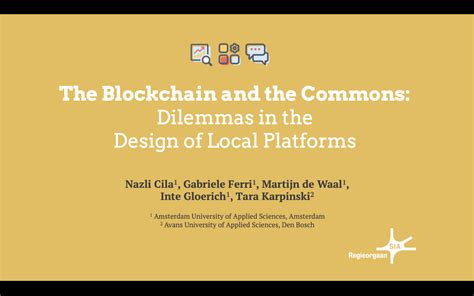 Algorithmic Governance — Nazli Cila Algorithmic Governance — Nazli Cila