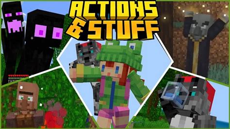 Actions And Stuff 110 For Minecraft Bedrock 121 Full Vesion