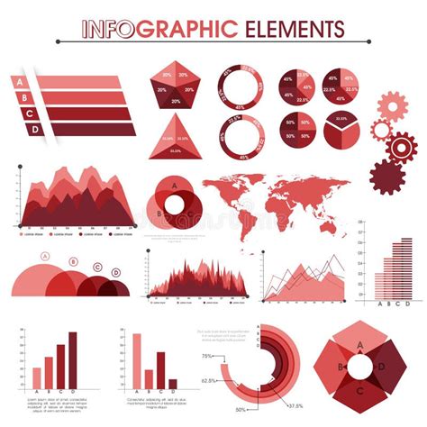Set Of Creative Infographic Elements Stock Illustration Illustration Of Development