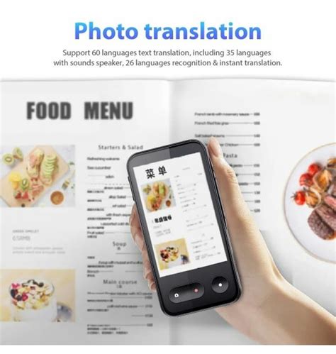 번역기 2021 T7 스마트 음성 번역기 4g 인터넷 138 언어 40 인치 터치 스크린 실시간 온라 티몬
