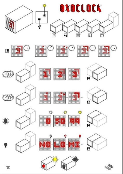 Arduino Buttonless Led Matrix Clock With Adxl335 Sensor Arduino