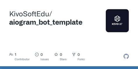GitHub KivoSoftEdu Aiogram Template