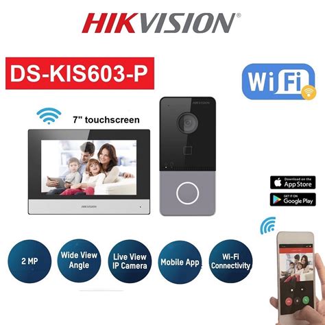 Hikvision Ds Kis603 P Hikvision Video Intercom Villa Door Station
