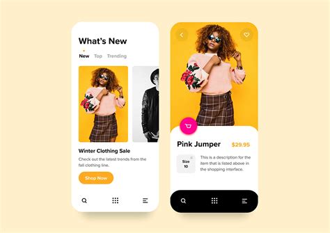 SHOPPING UI DESIGN Behance