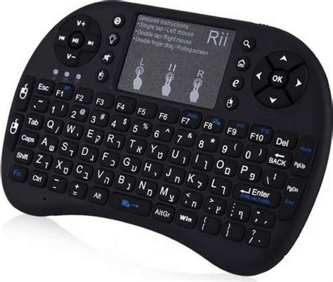 Black G Mini Wireless Keyboard I With Lithium Battery Handheld Mini Keyboard At Rs