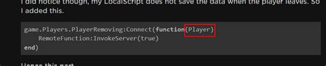 How To Save A Textboxs Text Scripting Support Developer Forum Roblox