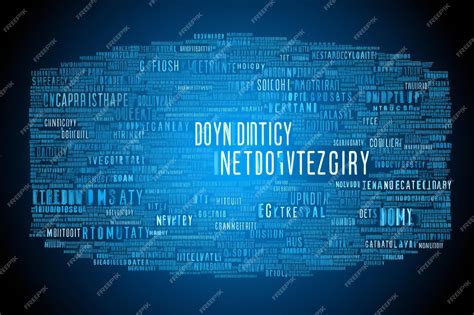 Premium Photo Safeguarding Our Digital World Cybersecurity Word Cloud Unveiled On A Brilliant