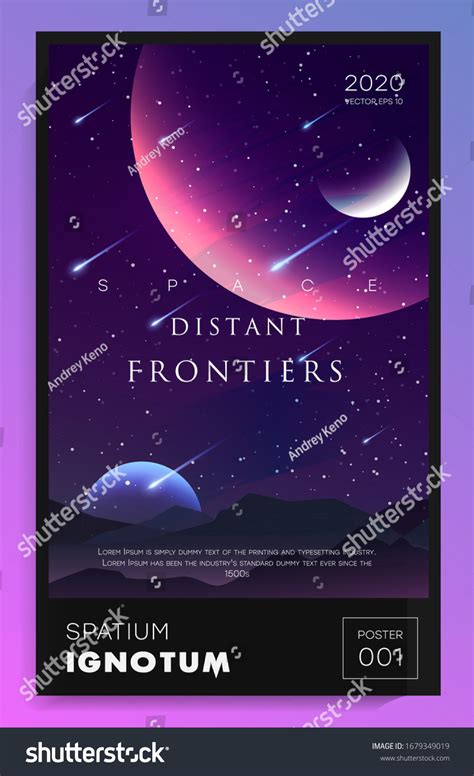 포스터 배너 또는 배경을 위한 우주 스톡 벡터로열티 프리 1679349019 Shutterstock