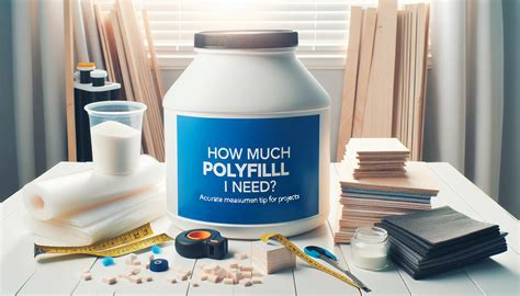 How Much Polyfill Do I Need Accurate Measurement Tips For Projects