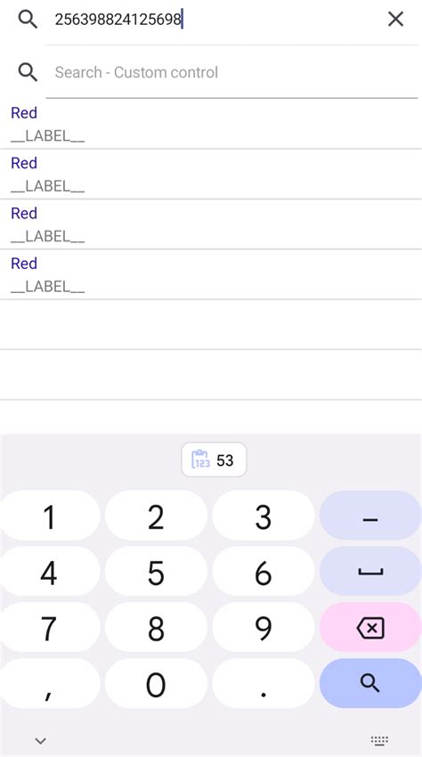 SearchBar Inconsistent Behavior Keyboard And Properties In IOS And Android Issue