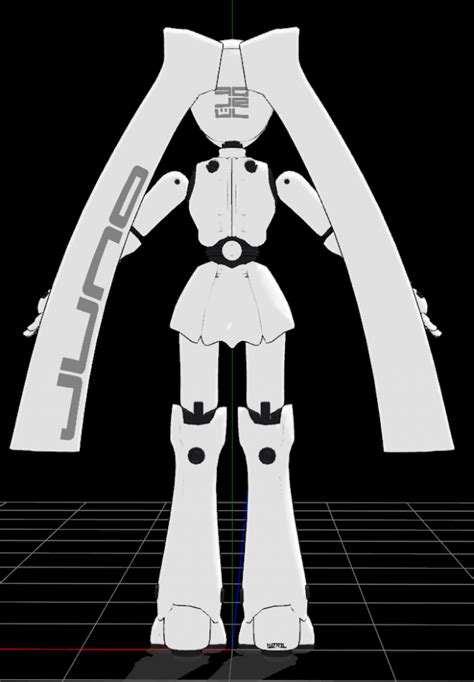 Miku Robot 3d Model In Robot 3dexport
