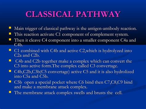 Complement System 2nd Sem Immunology Ppt