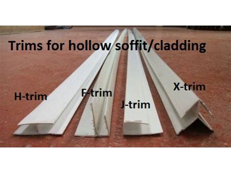 Trims For Hollow Soffit Cladding