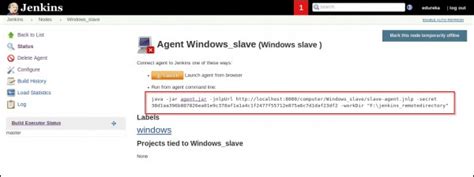 How Do I Set Up A Windows Slave Agent Via Jnlp If I Have A Jenkins Master Configured On Linux