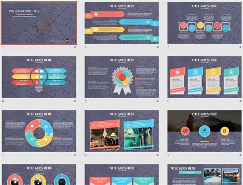 Puzzle 3d Powerpoint 70481 Puzzle 3d Powerpoint 70481