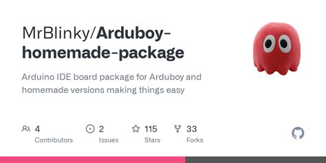 GitHub MrBlinky Arduboy Homemade Package Arduino IDE Board Package For Arduboy And Homemade