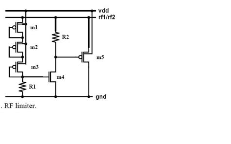 I Need A Solution To Simulate The Rf Limiter And Regulator Forum For