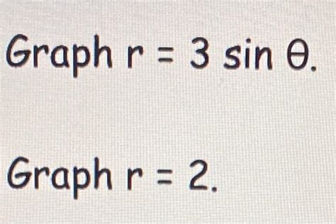 solved graph r 3 sin graph r 2