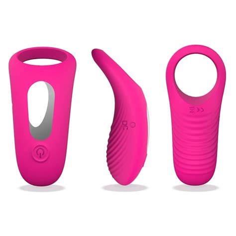 Anel Peniano Com Vibrador Recarregável Himan S Hande Pink
