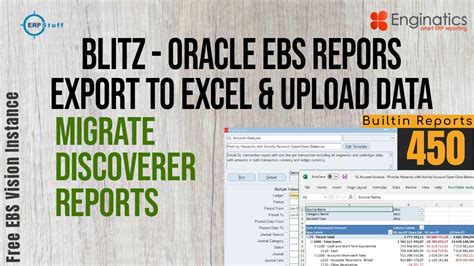 Session On Oracle Ebs Reports Export To Excel And Upload Data Import Oracle Discoverer To Blitz