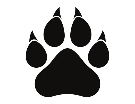 Wildcat Paw Print Logo