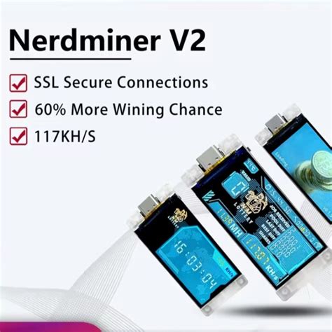 Jual Nerd Miner Bitcoin Esp32 Mining Heltec Shopee Indonesia