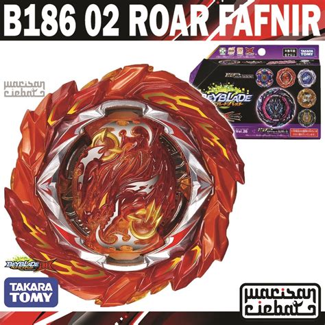 Takara Tomy Beyblade Burst Db B 186 02 Roar Fafnir 00 Revolve 2 Random