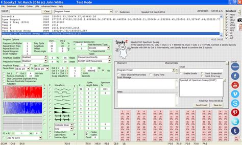 Using Spectrum Sweeps Spooky