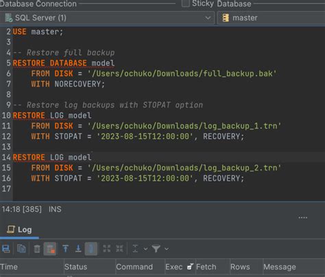 Database Backup And Recovery For SQL Server Best Practices