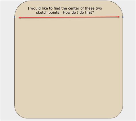 Solved Finding Center Between Two Sketch Points Autodesk Community
