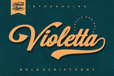 Violetta Sexy Bold Script Font Deeezy