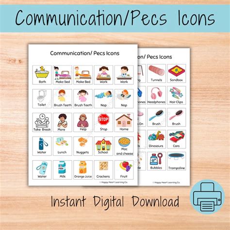 Pecs Icons Etsy