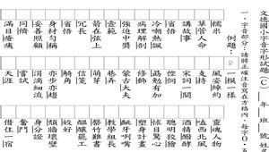 字音字形試卷 C 題目和答案卷