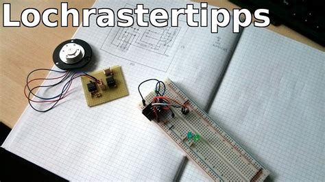 Vom Breadboard Zur Lochrasterplatine Youtube